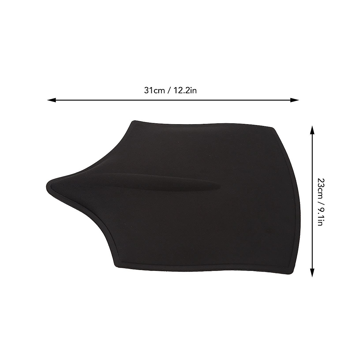 Lipo Foam Lumbar Molder Back Board Liposuction, BBL Lumbar Board, BBL Post Surgery Supplies,Lumbar Support (Black)