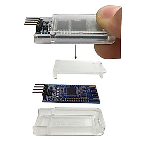 DSD TECH HM-10 Master and Slave Bluetooth 4.0 LE iBeacon Module Compatible with iPhone and iPad with 4 PIN Dupont Cable for Arduino