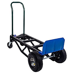 American Lifting 700 lb Capacity Ultra Lightweight Super Strong Nylon Convertible Hand Truck & Dolly