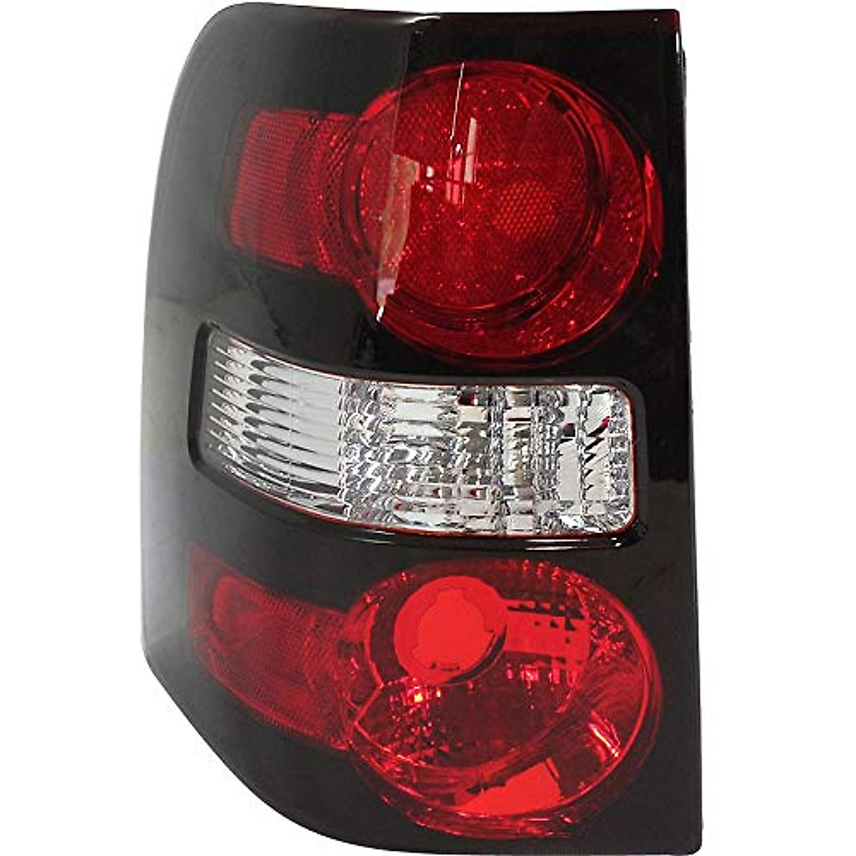 Evan Fischer Driver Side Tail Light Lens and Housing Compatible with 2006-2010 Ford Explorer