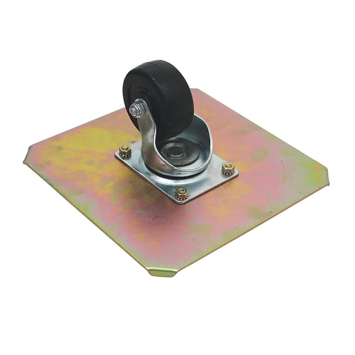 Extreme Max 5800.0200 Power Wheels Drivable Steerable Snowmobile Dollies - Standard, Fits Skis Up To 7" Wide, Off-Road Compatible,Gold