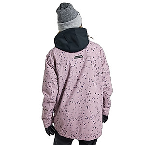 Burton Men's Standard Dunmore 2L Jacket, Elderberry Spatter, Large