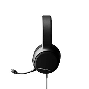 Steel Series Arctis 1 - All-Platform Compatibility - for PC, PS4, Xbox, Nintendo Switch, Mobile - Detachable ClearCast Microphone (PS4////)