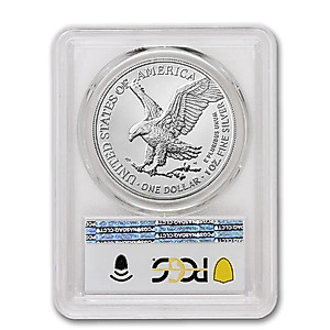 2022 1 oz American Silver Eagle MS-70 (First Strike - Flag Label) $1 MS70 PCGS