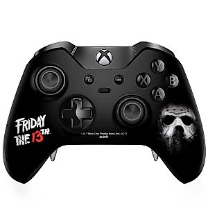 Skinit Decal Gaming Skin Compatible with Xbox One Elite Controller - Officially Licensed Warner Bros Jason Voorhees Design