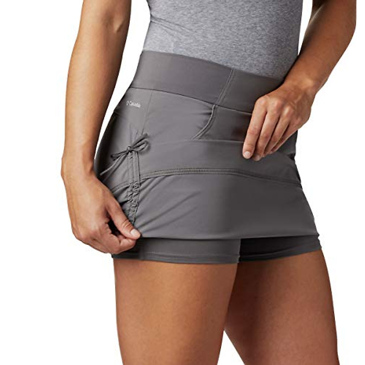 Columbia Women's Anytime Casual Skort, City Grey, Medium