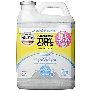 Tidy Cats Lightweight Glade Clear Springs Low Dust Clumping Multi Cat Litter, 8.5 lbs.