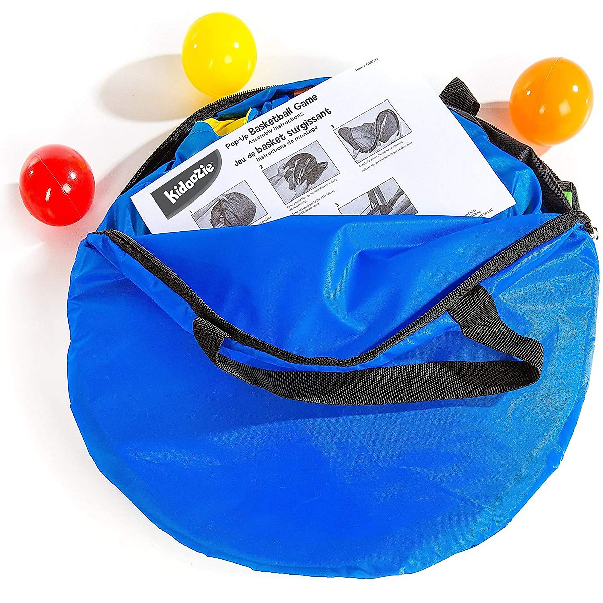 Kidoozie Pop-Up Basketball, Indoor or Outdoor Sport Activity, Suitable for Preschool and School Aged Children Ages 3 and Older