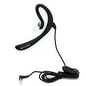 Earphone w Mic Wired Mono Headset for Galaxy A01 A10e A11 A21 A20 A50 A51 A71 - Headphone 3.5mm Single Earbud Hands-Free Compatible with Samsung Galaxy A71 5G A51 A50 A21 A20 A11 A10e A01