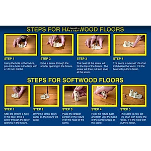 Squeeeek No More/o'berry Counter Snap Kit (3232) for Hardwood Floors