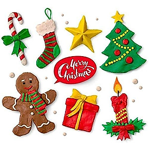 CiaraQ Small Modeling Clay Set, 12 Colors Safe & Non-Toxic Oven Bake Polymer Clay Starter Kit for Kids/Beginners