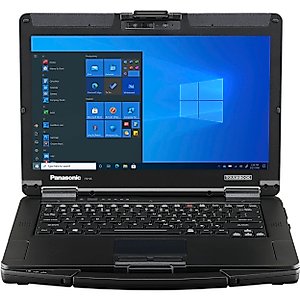 Panasonic TOUGHBOOK FZ-55D2601KM 14” HD LED Laptop Computer – 11th Gen Intel Core i5-1145G7 Quad-Core up to 4.40 GHz Processor, 16GB DDR4 RAM, 512GB NVMe SSD, Intel Iris Xe Graphics, Windows 10 Pro
