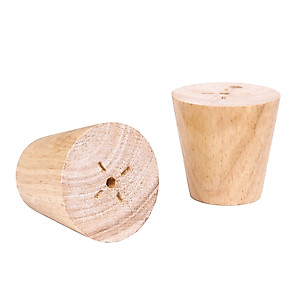 Wood Furniture Legs Cabinets Sofa Feet 2 Inch 4PCS Solid Wood Color Tapered