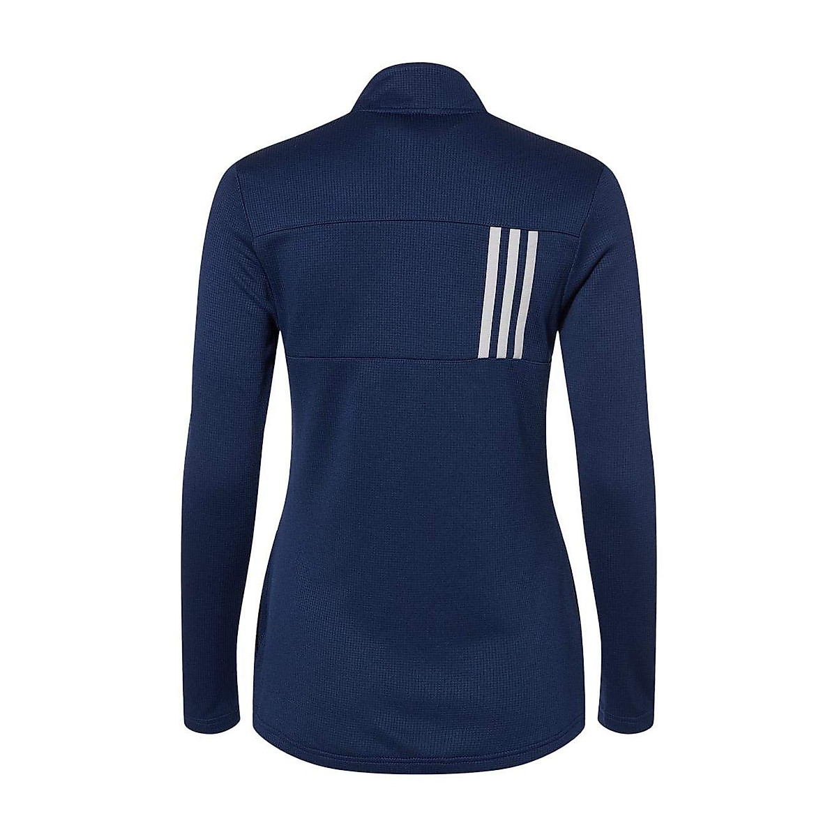 Adidas - Women's 3-Stripes Double Knit Full-Zip - A483 - L - Team Navy Blue/ Grey Two