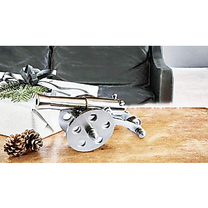 TIETHEKNOT New Super Mini Stainless Steel Handcrafted Napoleon Mini Cannon Model Rare Military Collection