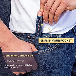 Promescent Desensitizing Delay Spray for Men Clinically Proven to Help You Last Longer in Bed - Better Maximized Sensation + Prolong Climax for Him, 2.6 ml