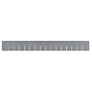 Quantum DL93030 6-Pack Long Divider for DG93030 Dividable Grid Container, Gray