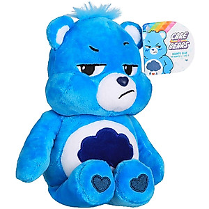 Iconic Care Bear 9 inch Plush- Grumpy Bear - I Like to be Grumpy! Collect All six!