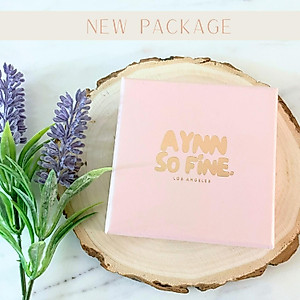 AYNN 18k Gold Plated 316L Stainless Steel Square Colorful Enamel Tarot Cards Pendant Necklace Jewelry Hypoallergenic (Lovers)