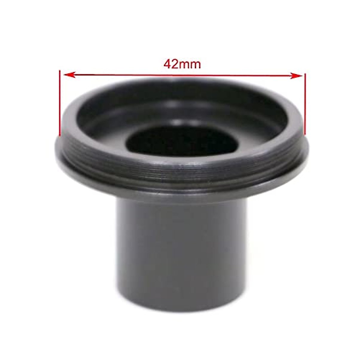 VAKUUM Lab Microscope Slides Microscope Camera Adapters M42 to 23.2mm 30mm Thread Adapter Microscope Eyepiece SLR Camera Transfer Extension Tube Microscope Parts (Size : 1PC M42 to 23.2mm)