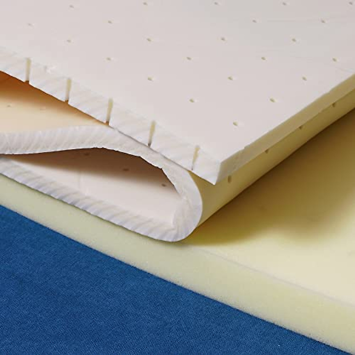 PIAQIA Convertible Pull Out Couch Sleeper with 1” Natural Latex Mattress, Folding Futon Sofa Bed with Storage, Suitable for Apartment, Dorm, Guest Room, Office, Light Gray, 59" Width