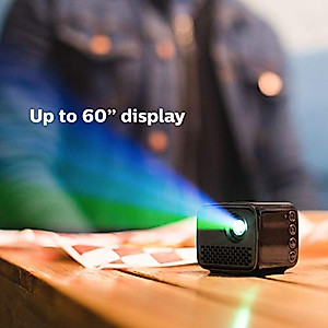 Philips Projection PicoPix Nano, LED DLP, Wi-Fi, Wireless Screen Mirroring