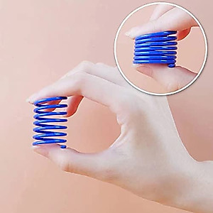 ISMARTEN Cat Spring Toy (100 Pack ), Interactive Cat Toy for Indoor Cats, Lightweight Durable Plastic, Plastic Cat Coil for Kittens to Swat, Bite, Hunt