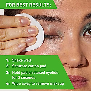 CeraVe Eye Makeup Remover | Waterproof Makeup Remover with Hyaluronic Acid and Ceramides |Non-Comedogenic, Fragrance Free, Non-Greasy & Ophthalmologist Tested | 4 Ounces