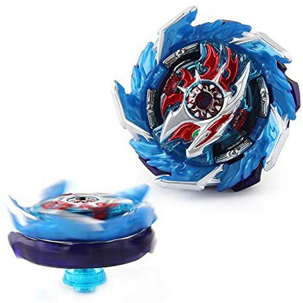 Bey Battle Evolution Blades Turbo Superking B-160 Booster King Helios.Zn 1B Starter Set String Launcher Grip Kits Batting Top Games & Accessories Bey Burst Gaming Tops Spinning Toy Gift for Boys Girls