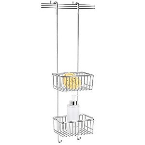 Magionline Shower Caddy Hang Over The Shower door |shampoo holder for shower