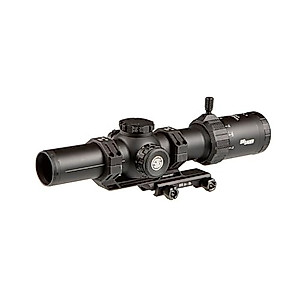 SIG SAUER Tango-MSR LPVO 1-10X28mm 34mm Tube F2/SFP MSR BDC-10 Reticle Durable Scockproof Waterproof Fogproof Hunting Rifle Scope, Alpha-MSR Mount, Lens Covers & Throw Lever Included