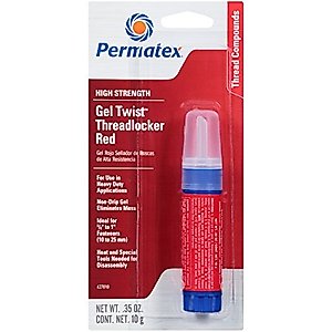 Permatex 27010 threadlocker red gel 10gr (27010)