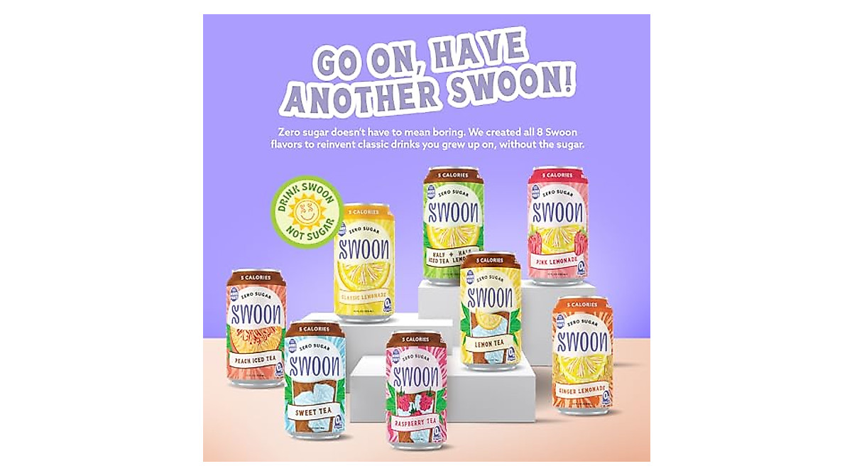 Swoon Iced Tea Variety Pack - Refreshing Keto Drinks