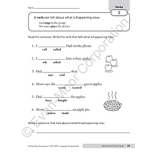 Language Fundamentals, Grade 1