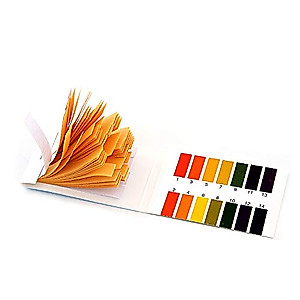Bettli ph Test Paper-ph Strips-ph Test liquid-1-14 PH Alkaline Acid Test Paper Water Litmus Testing Kit (1 Pack)