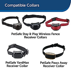 PetSafe 3/4 Replacement Collar Strap with no Holes, for PetSafe Bark, Wireless Fence, In-Ground Fence and Pawz Away Collars, Black