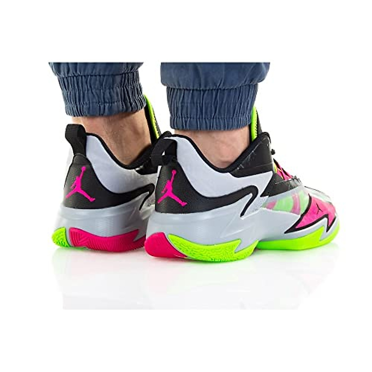 Nike DC7701 002 Jordan One Take 3, Men's Basketball Shoes, Grey/Multicoloured/, Grey, 10 AU