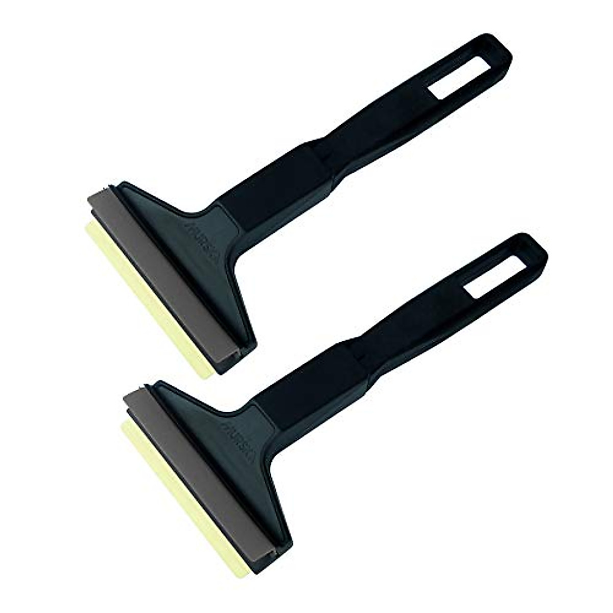 L&P Car Design A053-2 Pack Ice Scraper Brass Blade Original Murska from Europe 100% Quality Winter Goods Automotive Black Grey