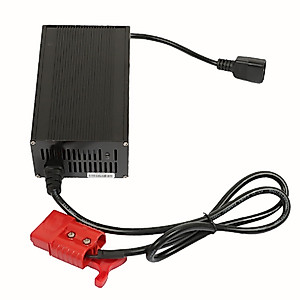 kimllier Battery Charger with Pallet Jack, 24V 10A, with SB120 120A Red Connector
