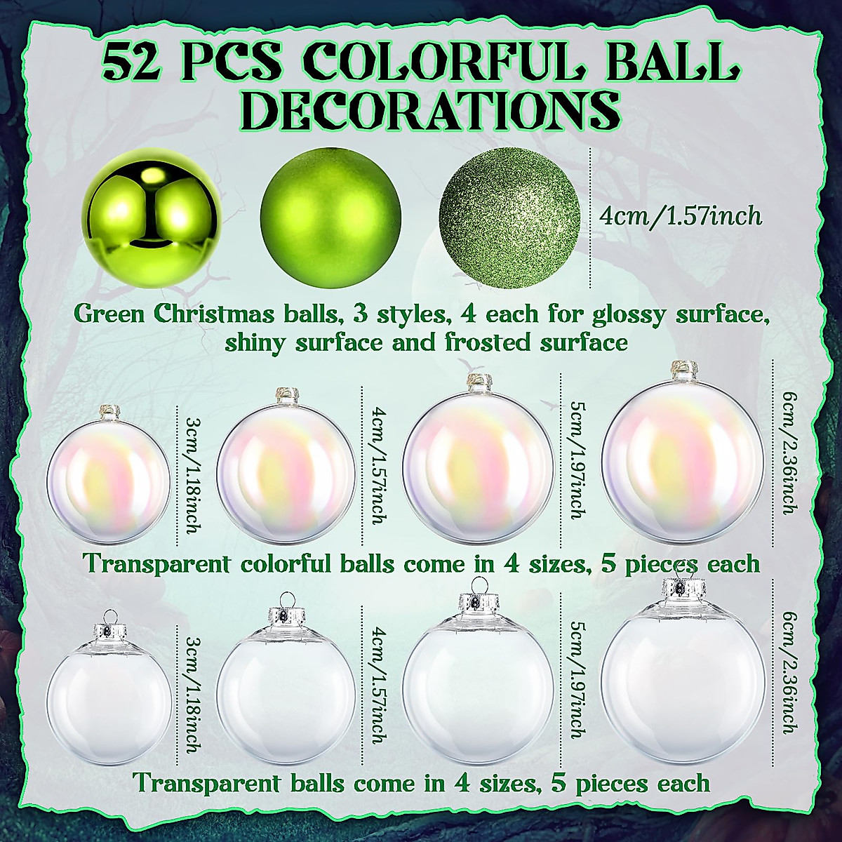 Liliful Halloween Cauldrons Decorations Black Plastic Bubble Witch Large Cauldron DIY Set Halloween Indoor Outdoor Decor(59 Pcs,14.5 x 9.8 Inch)