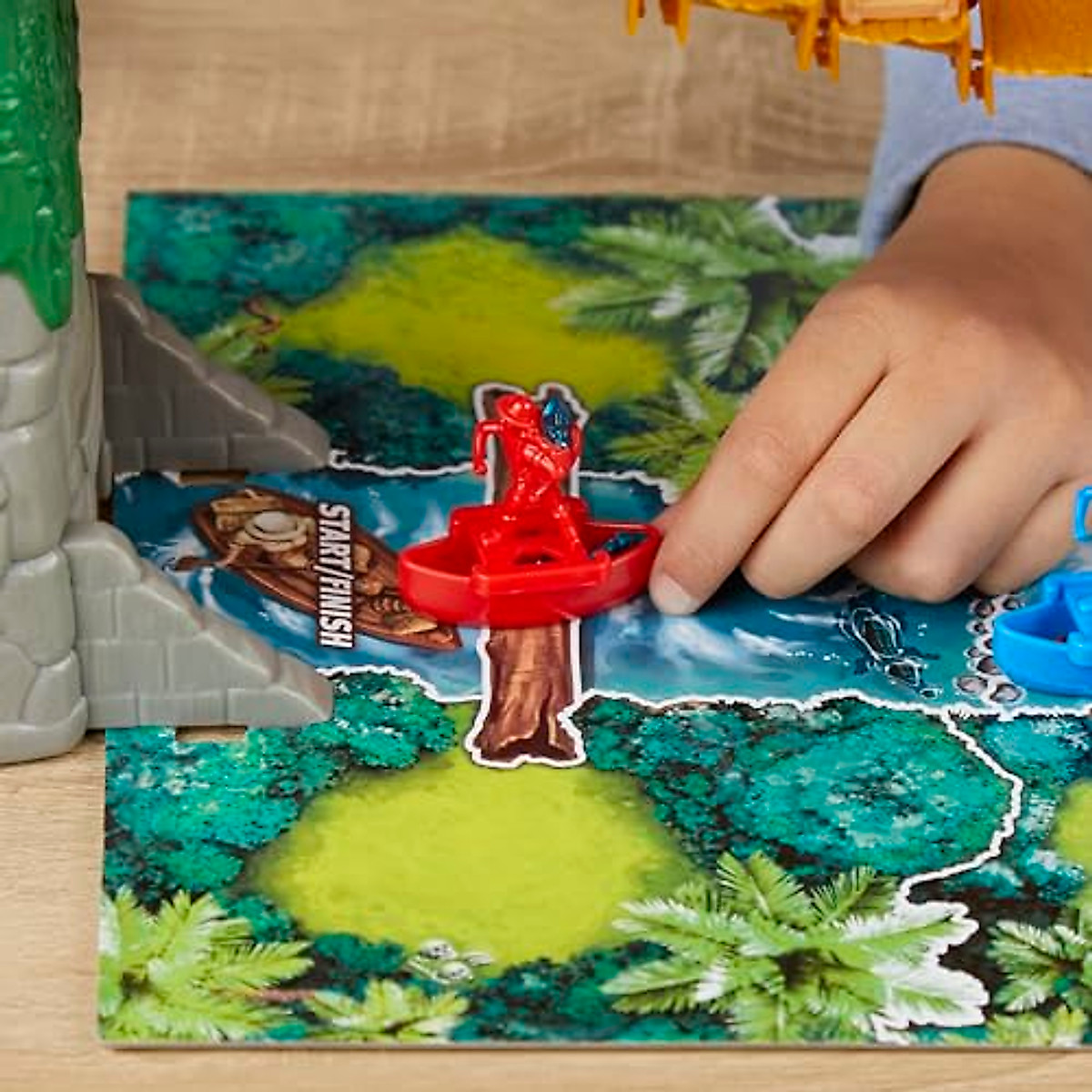 Hasbro Gaming Forbidden Bridge Game, Adventure Board Game, Fun Kids Game for Ages 7 and Up, Game for 2 to 4 Players