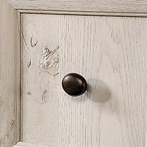 Sauder Edge Water Computer Desk, L: 59.06" x W: 23.23" x H: 29.02", Chalked Chestnut finish