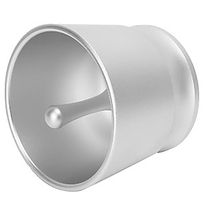 LiebeWH Dosing Cup, Dosing Cup Powder Dosing Rings Press Dosing Cup Feeder Part for 51mm Machine, Aluminium Alloy Coffee Powder Receiver Container, LiebeWHf1059gc3bx