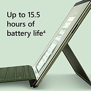 Microsoft Surface Pro 9 (2022), 13" 2-in-1 Tablet & Laptop, Thin & Lightweight, Intel 12th Gen i5 Fast Processor for Multi-Tasking, 8GB RAM, 256GB Storage with Windows 11, Forest