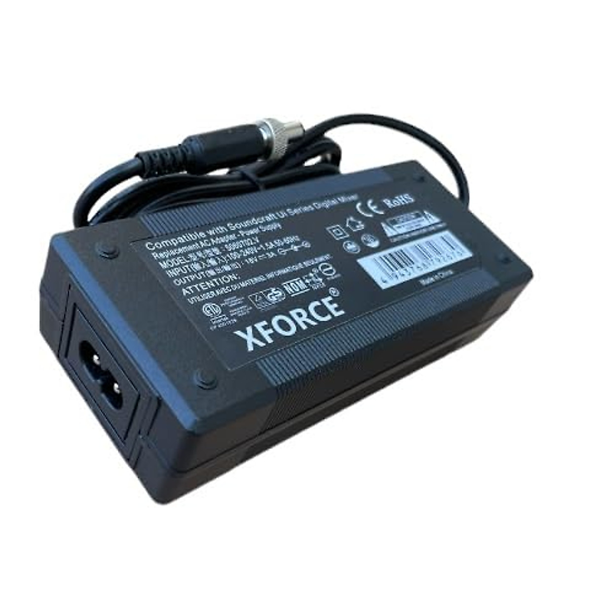 AC Adapter Compatible with Soundcraft Ui12 Digital Mixer