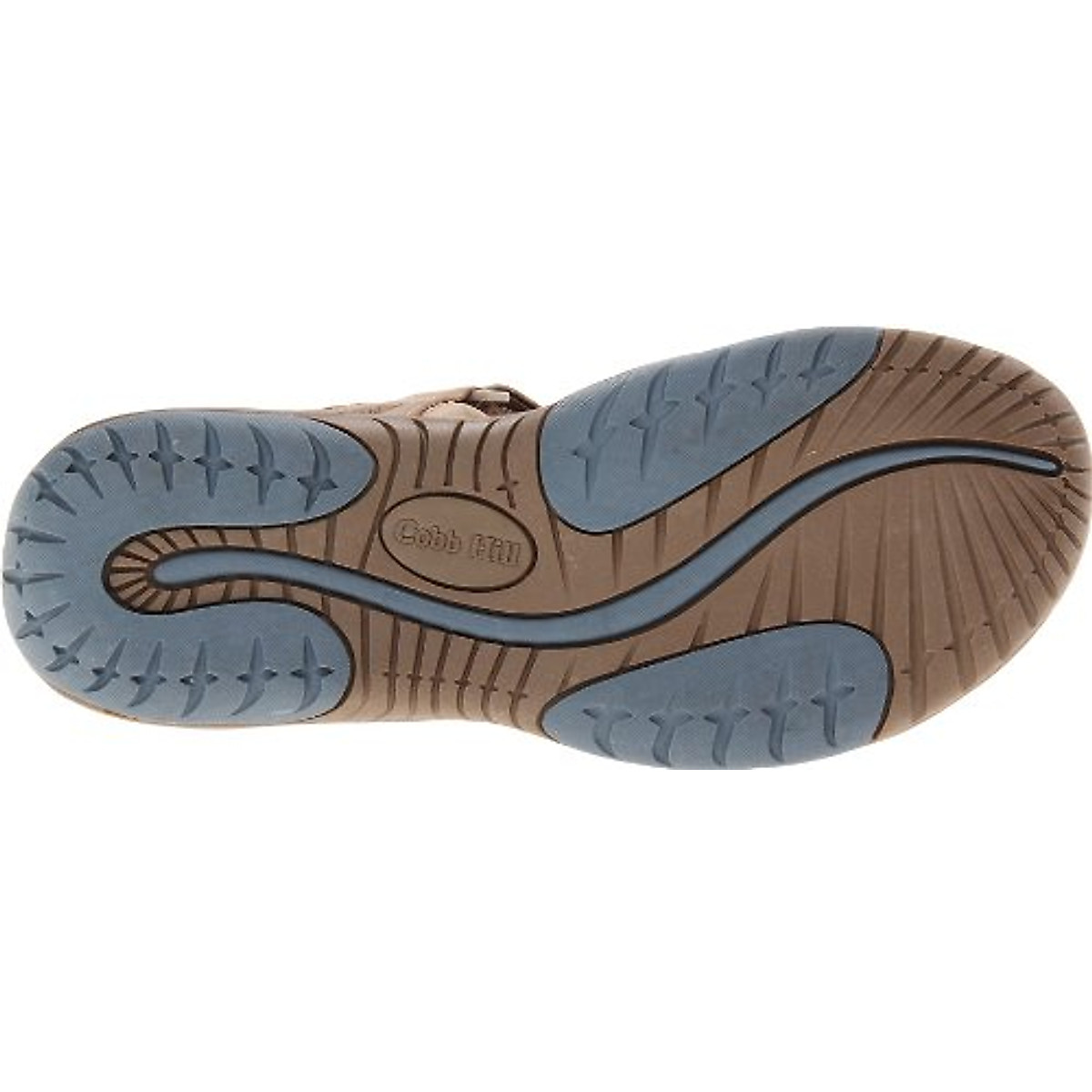 Cobb Hill womens Fiona athletic sandals, Taupe, 8.5 US