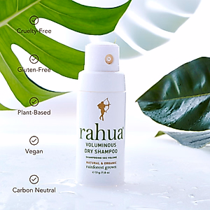 Rahua Voluminous Dry Shampoo Spray 1.8 Fl Oz, Long Lasting Dry Hair Shampoo Texture Spray for Clean Hair, Styling, Instant Texture & Volume, with Nourishing Natural, Plant-Based Derived Ingredients