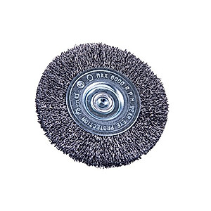 Forney 72792 Wire Wheel, Fine Crimped with 1/4" Shank, 3"