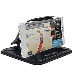 AONKEY Cell Phone Holder for Car, Dashboard Anti-Slip Vehicle GPS Car Mount Universal for All Smartphones, Compatible iPhone XR XS Max X 8 7 6S Plus, Galaxy S10/S9 Plus S8 Note 9/8, LG V30, Pixel 3 XL