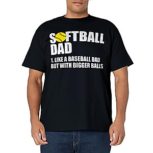 Softball Dad Definition Funny T-Shirt